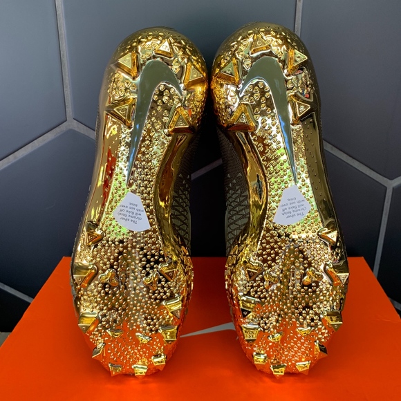 Nike | Shoes | Nike Force Savage Elite Td Olive Green Gold Cleats ...